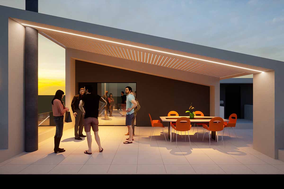 Rooftop Residence - Pappas Architecture & Construction